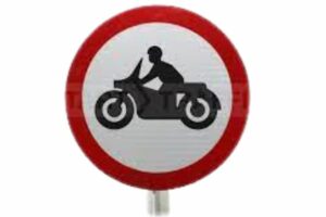 Motorcycles Only Sign - Driveway Expert
